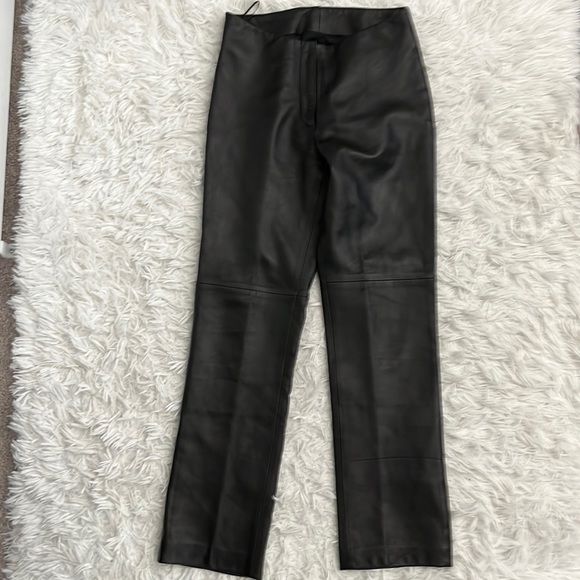 bebe | Pants & Jumpsuits | Bebe Black Leather Pants | Poshmark